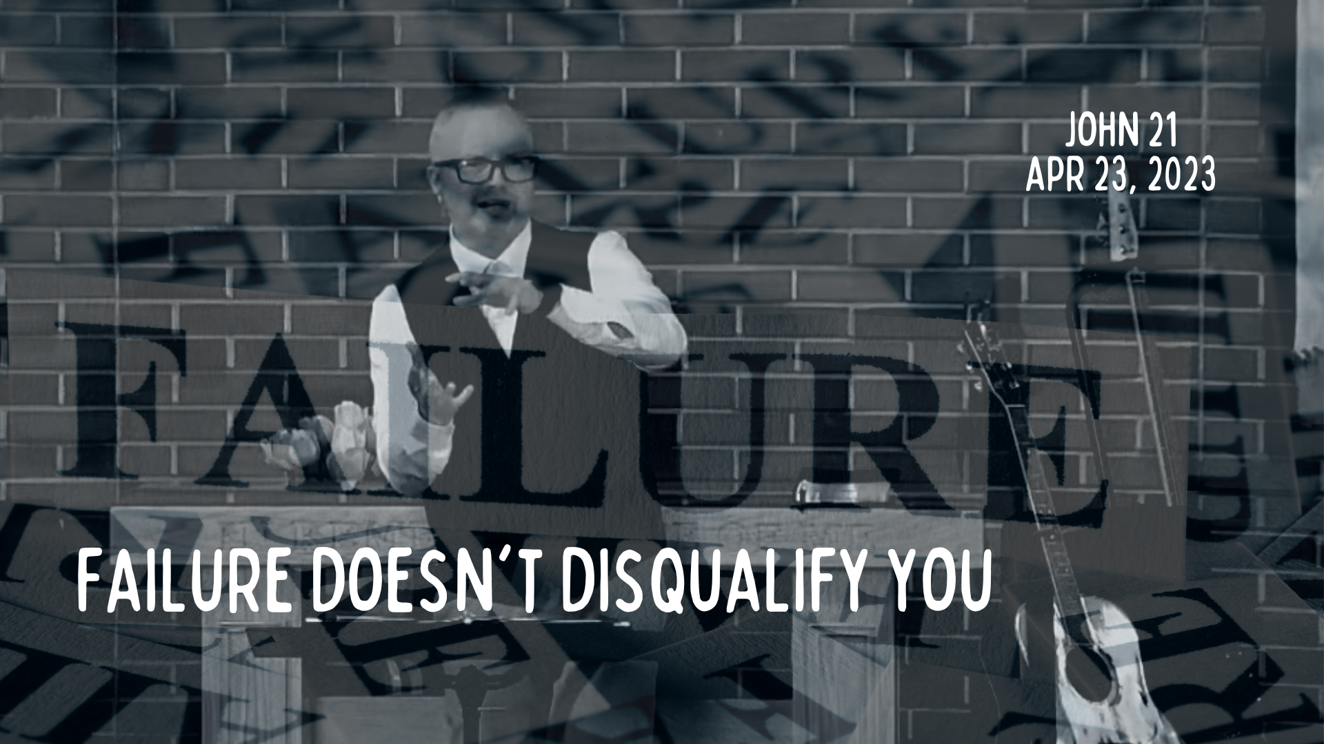 Failure doesn’t disqualify you [Sermon] – Matthew Ruttan
